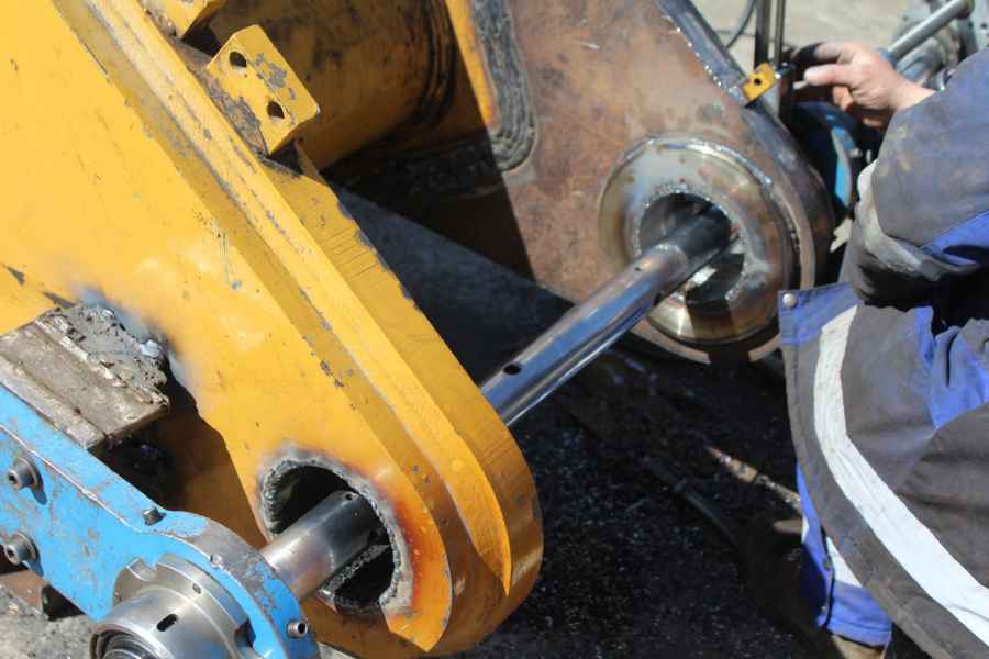 Welding, line boring